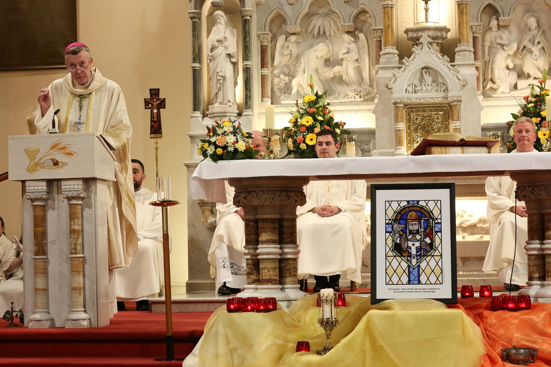 Mass celebrated to mark the 1500th Anniversay of St Conleth - Kandle