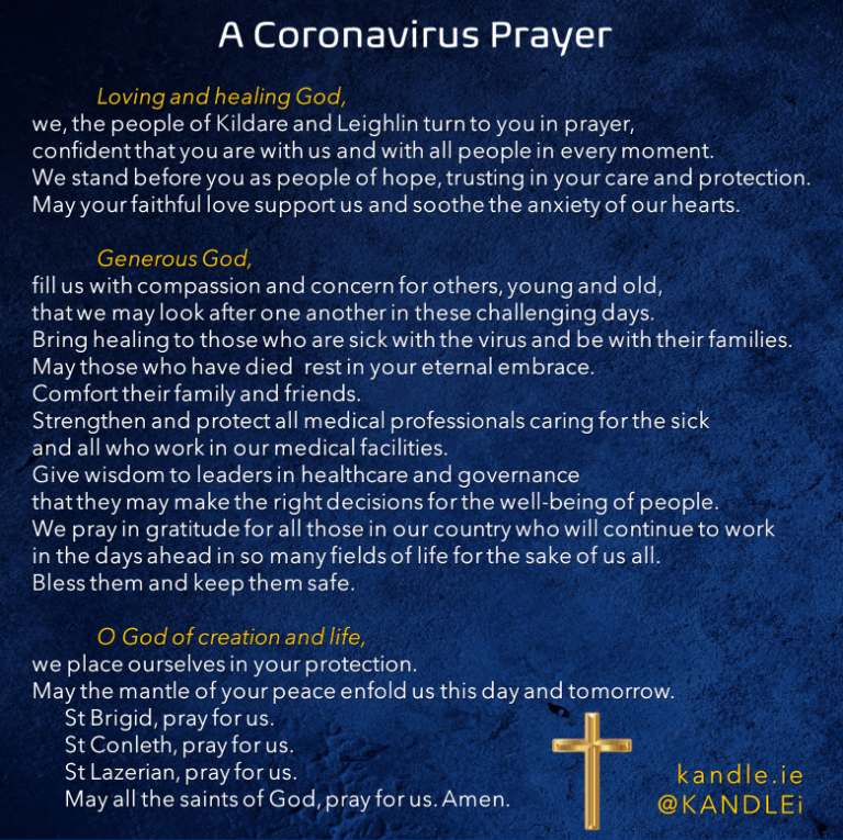 Prayers for use during this time Coronavirus COVID-19 - Kandle