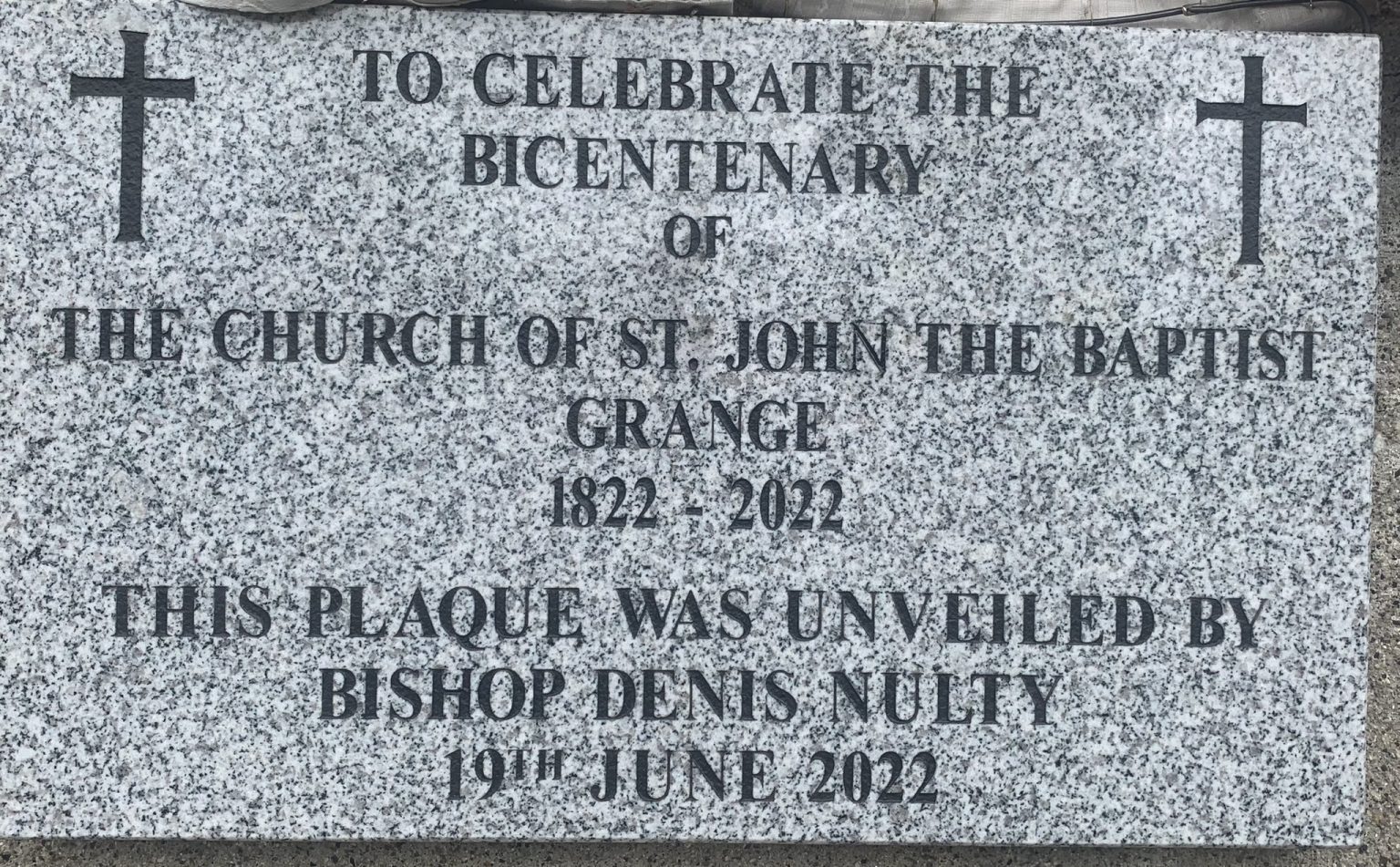 Bicentenary Mass, St John the Baptist Church, Grange 19.6.22 - Kandle