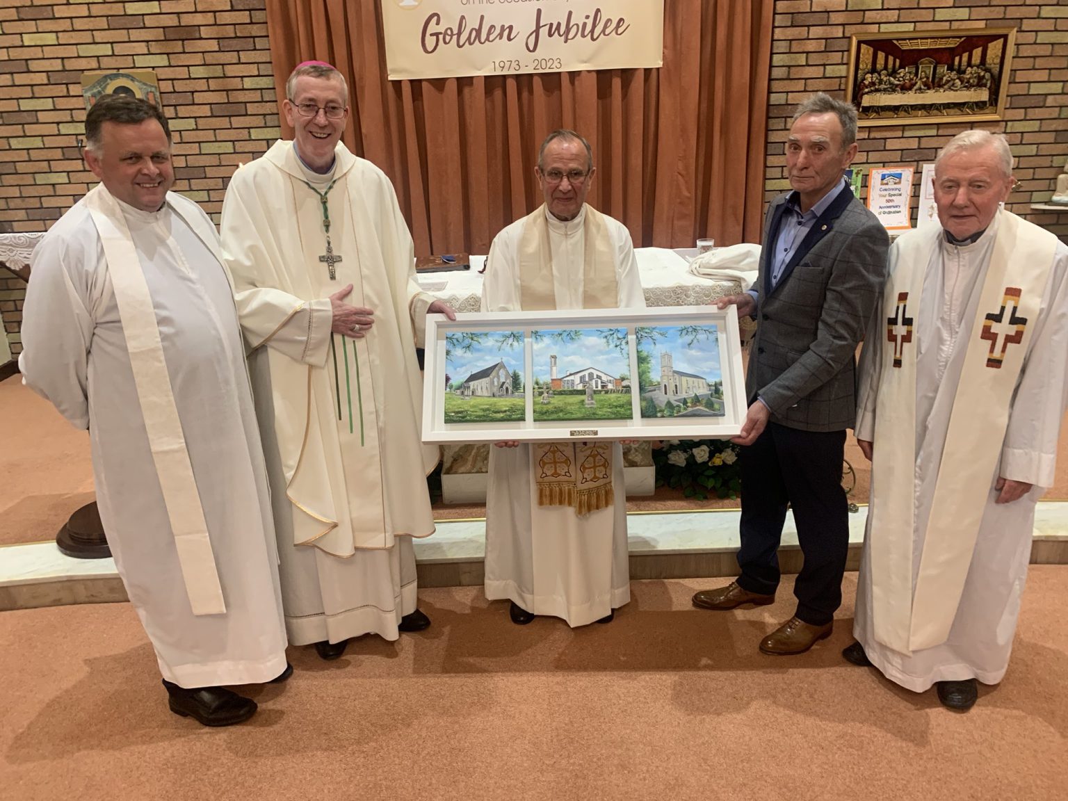 Bishop Denis' Homily at Mass celebrating the Golden Jubilee of Fr John ...